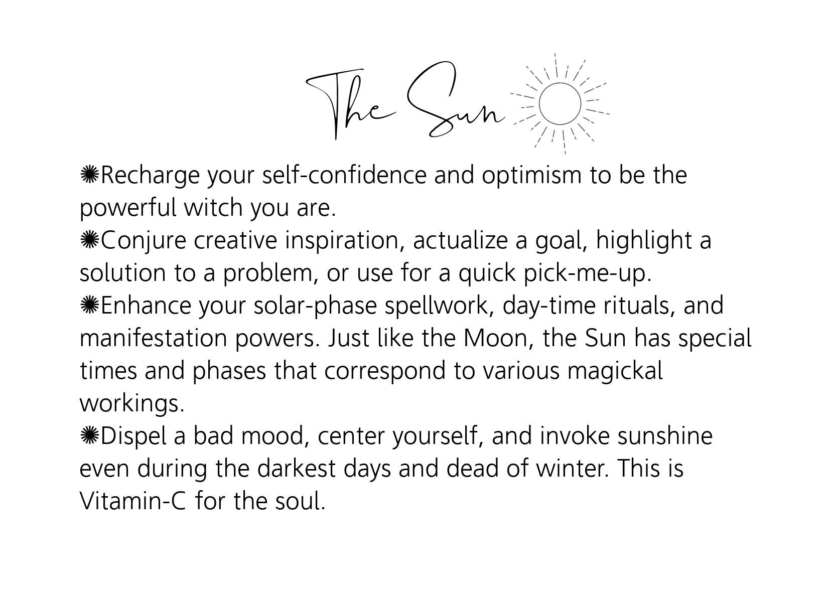 Sun POSITIVELY RADIANT Sunshine in a Bottle Uplifting - Etsy