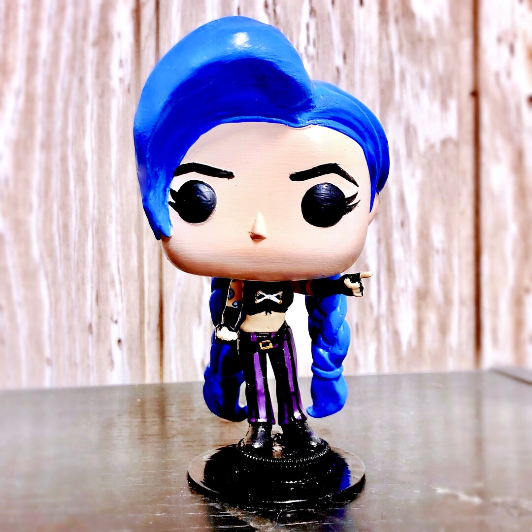 Jinx Inspired Custom Pop Figure From Arcane - Etsy