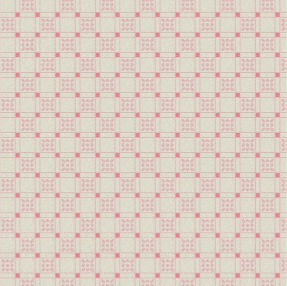 1/24 Corallin Pink Linoleum Dollhouse Flooring 1:24 Rose Du | Etsy