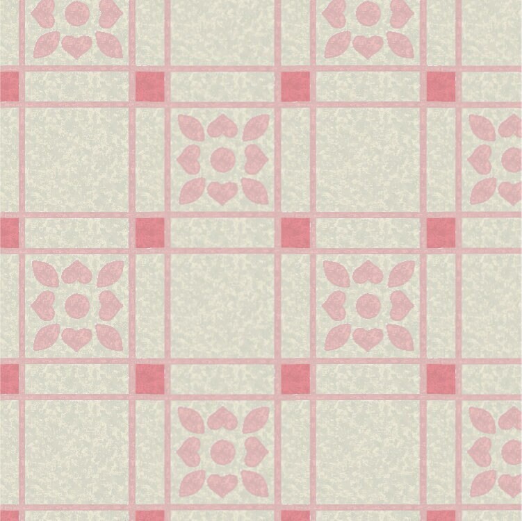 1/6 Corallin Pink Linoleum Dollhouse Flooring 1:6 Rose Du | Etsy