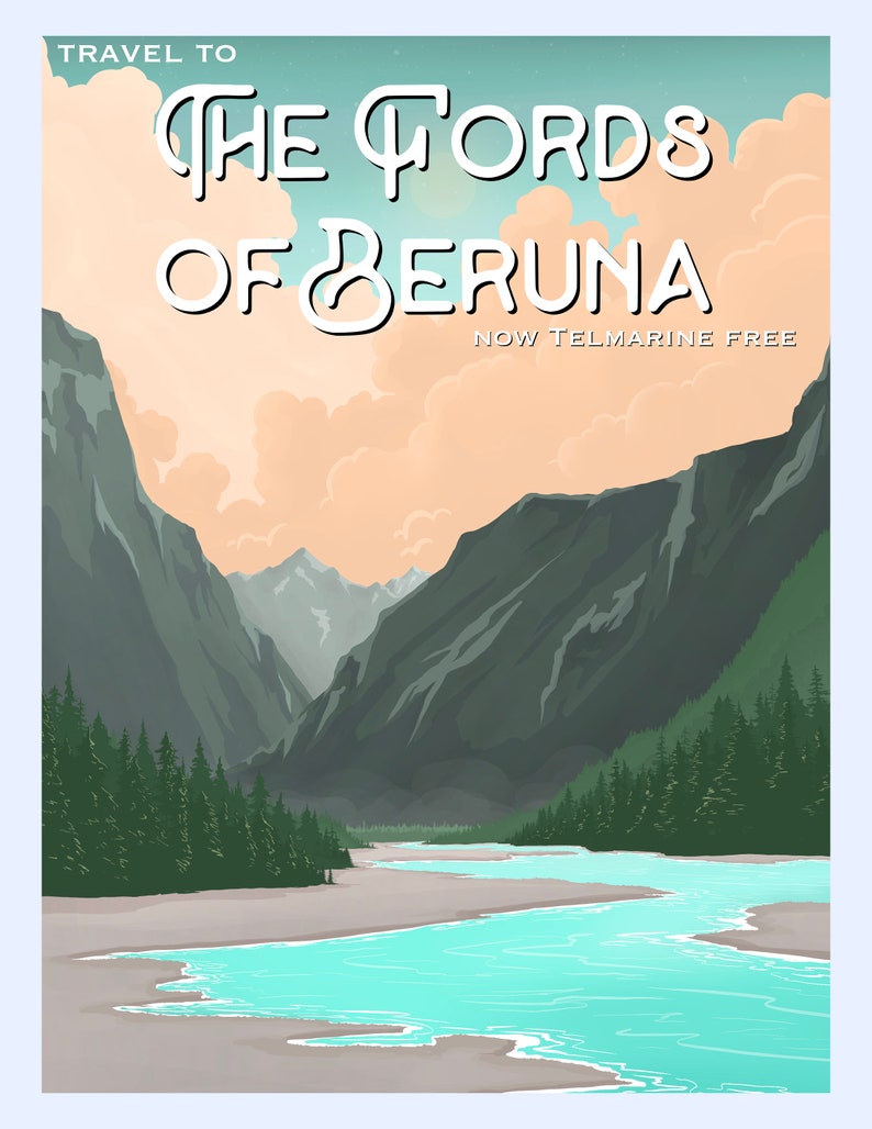 Narnia Inspired Travel Posters Single Print - Etsy