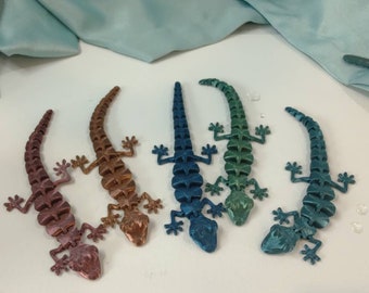 3d Printed Lizard - Etsy