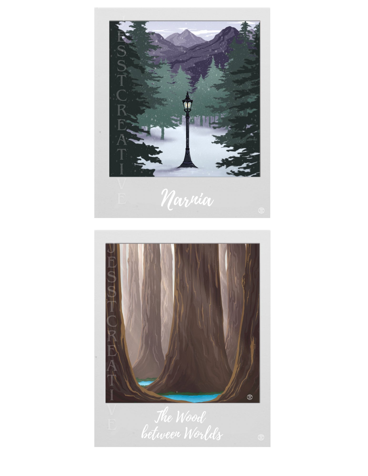 Narnia Inspired Polaroid Full Set - Etsy