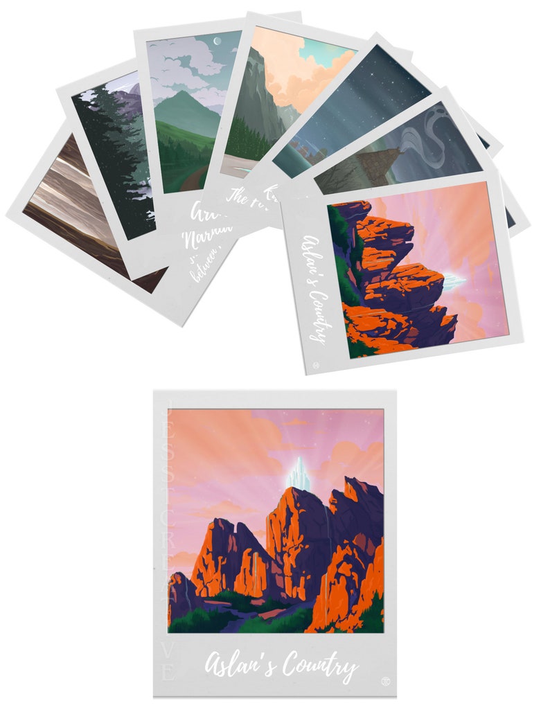 Narnia Inspired Polaroid Full Set - Etsy