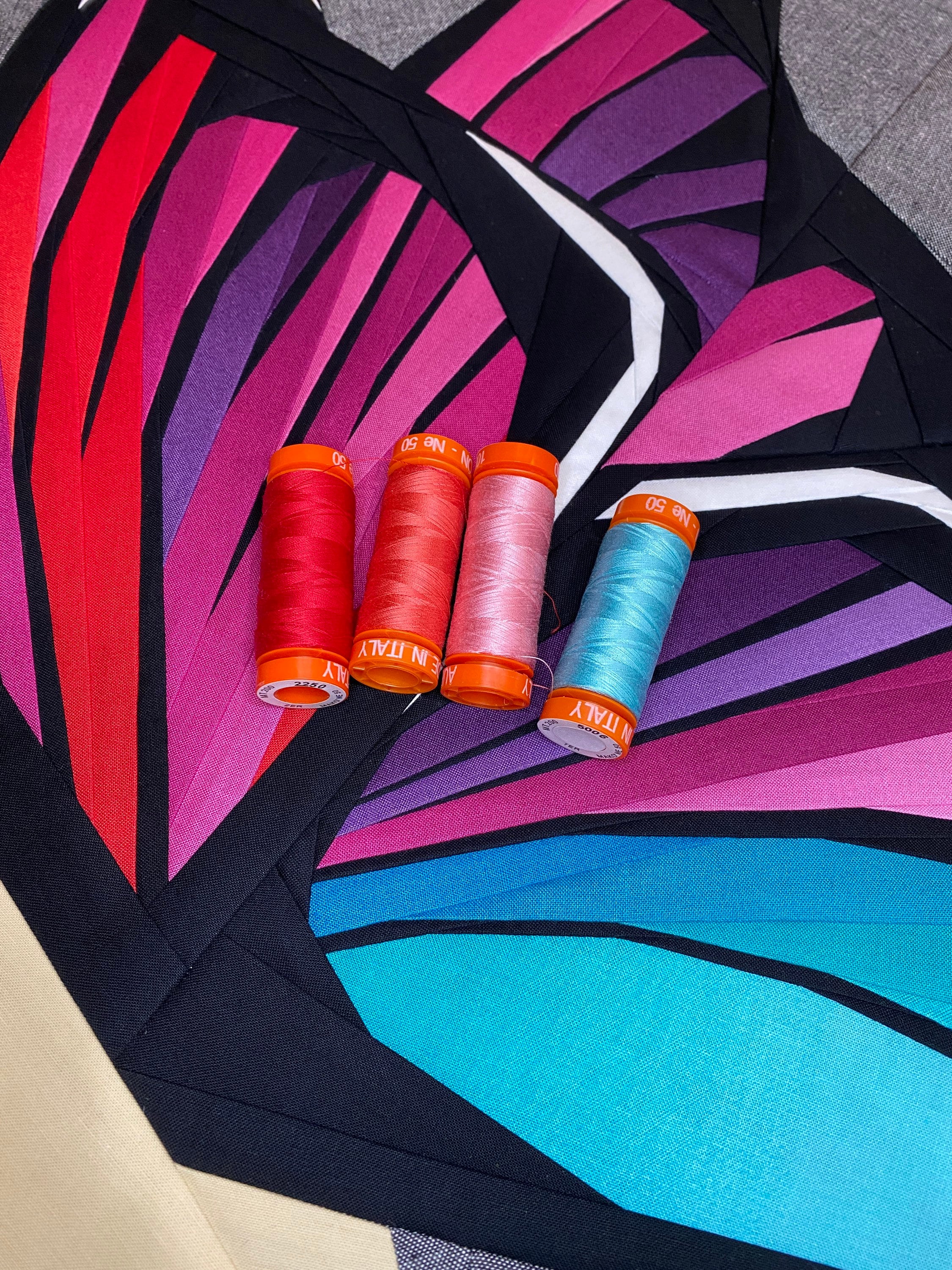 Metamorphosis FPP Quilt Pattern BUNDLE of Two Sizes 35in & | Etsy Australia