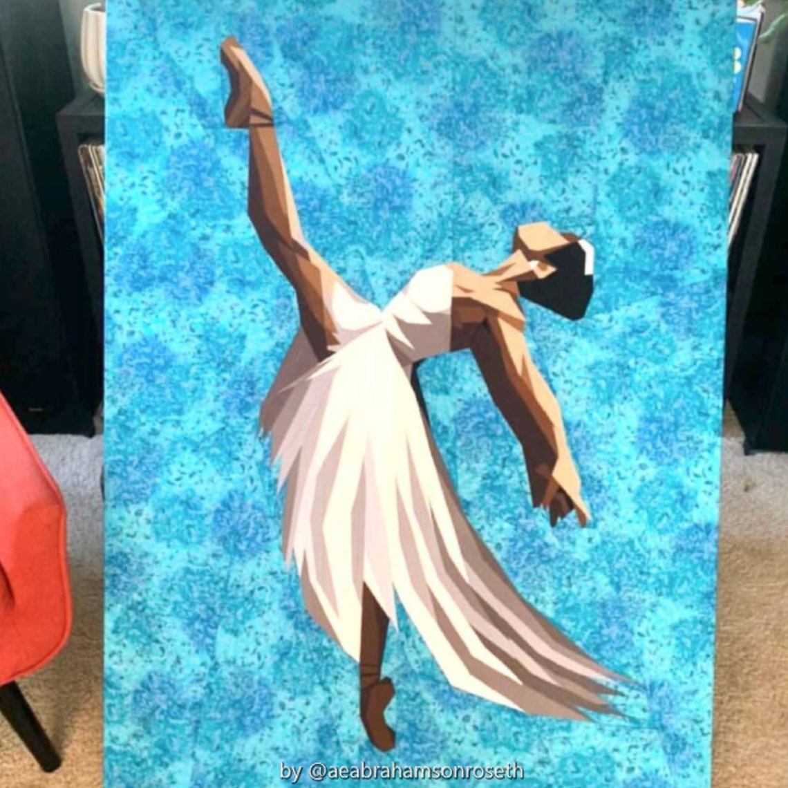 PDF Foundation Paper Piece Pattern: Prima Ballerina Quilt - Etsy