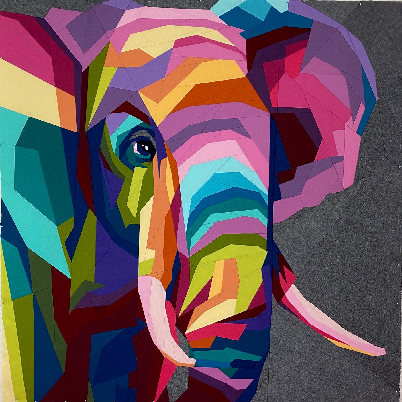 PDF the Matriarch Elephant Foundation Paper Piecing Quilt Pattern - Etsy