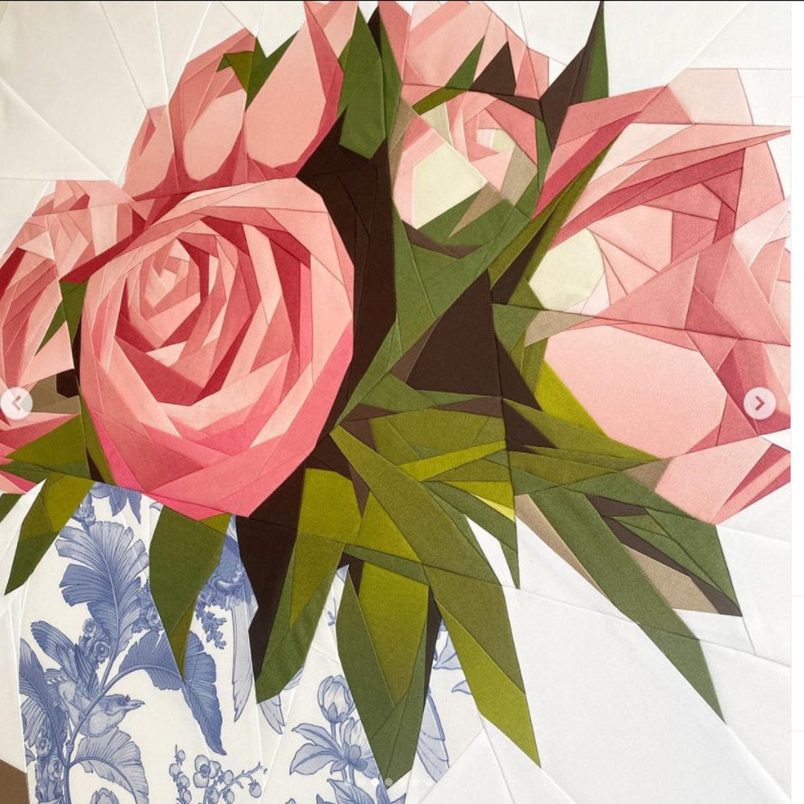 Vase of Flowers, a Foundation Paper Piecing Quilt Pattern (PDF) - Etsy