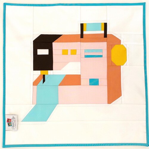 PDF Sewing Machine Foundation Paper Piecing FPP Quilt Block - Etsy