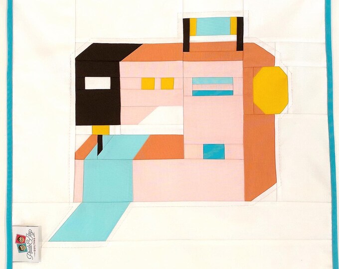 Sewing Machine Paper Pieced Pattern - Etsy Canada