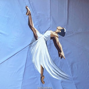 PDF Foundation Paper Piece Pattern: Prima Ballerina Quilt Pattern ...