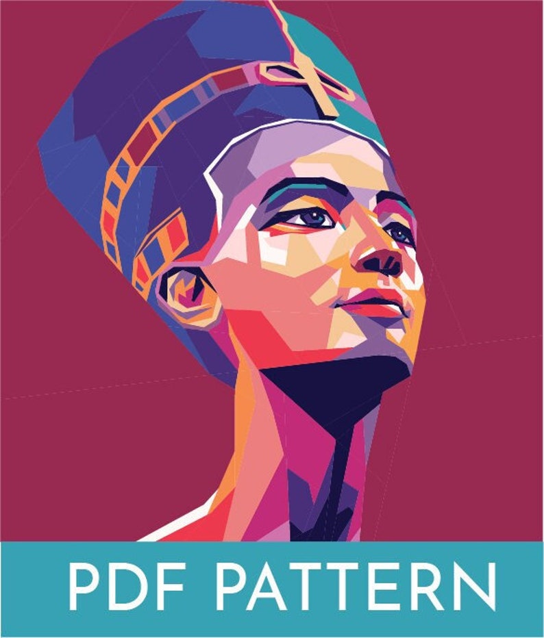 Queen of the Nile A Foundation Paper Piecing Quilt Pattern - Etsy