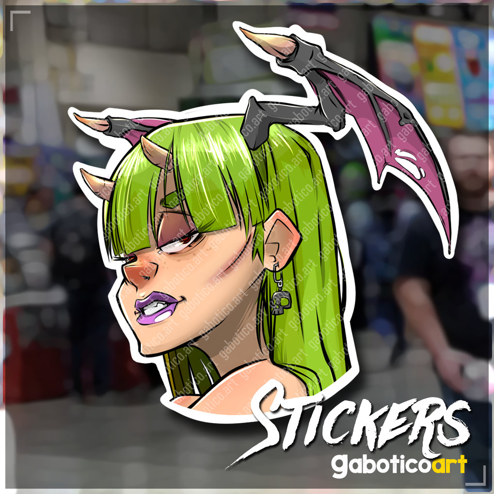 Morrigan Sticker Original Morrigan Full Colors Laptop - Etsy