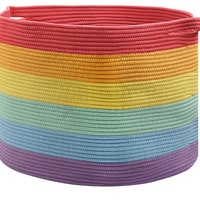 Small Bright and Pastel Rainbow Storage Baskets - Etsy UK