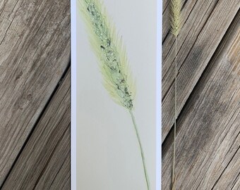 CATTAIL EXPLOSION Giclee Print of Original Watercolor - Etsy