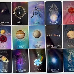 Cosmic Astrology Oracle Cards - Etsy