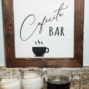 Cafecito Bar Sign - Etsy