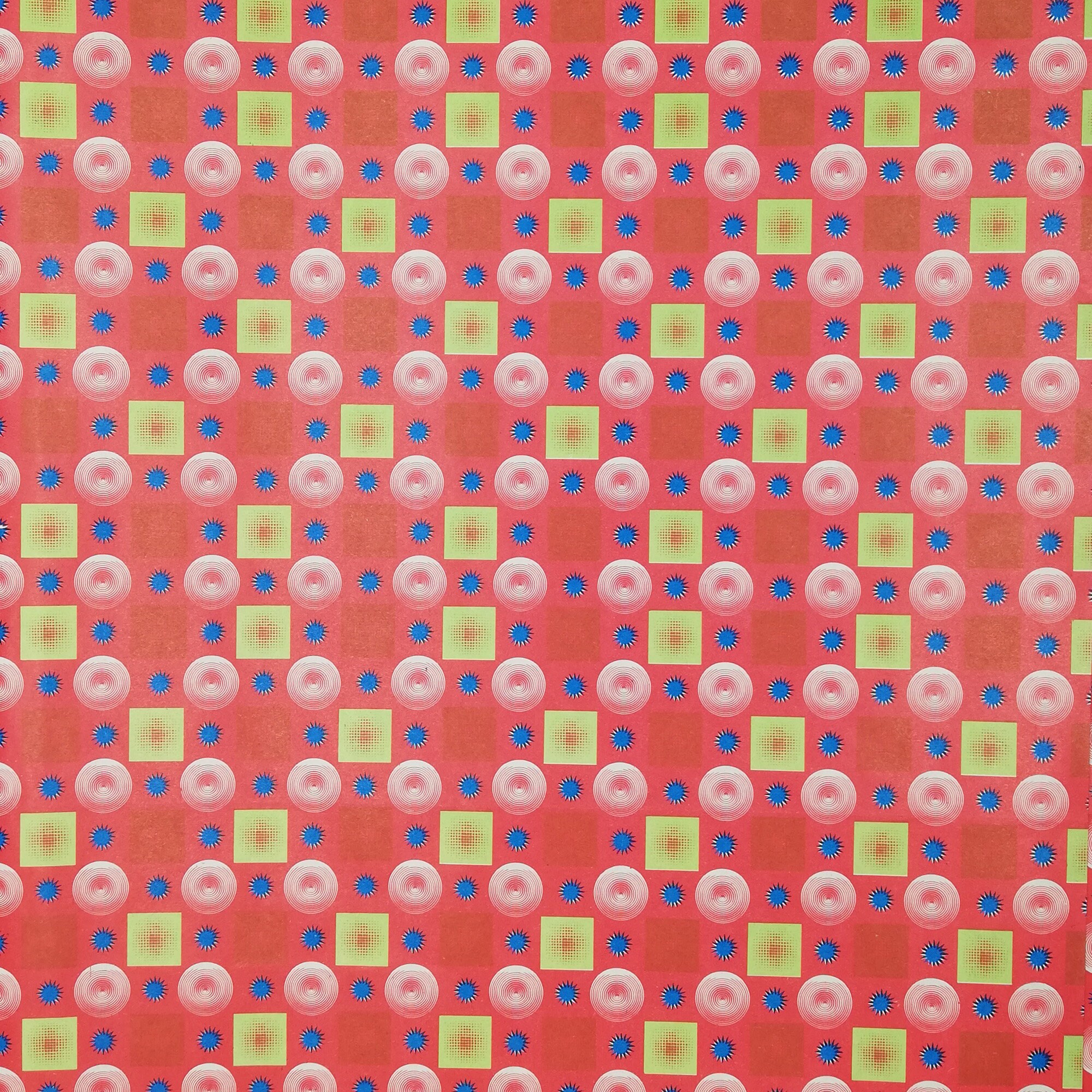 1970s Christmas Wrapping, Vintage Christmas Wrapping Paper, Mid Century ...