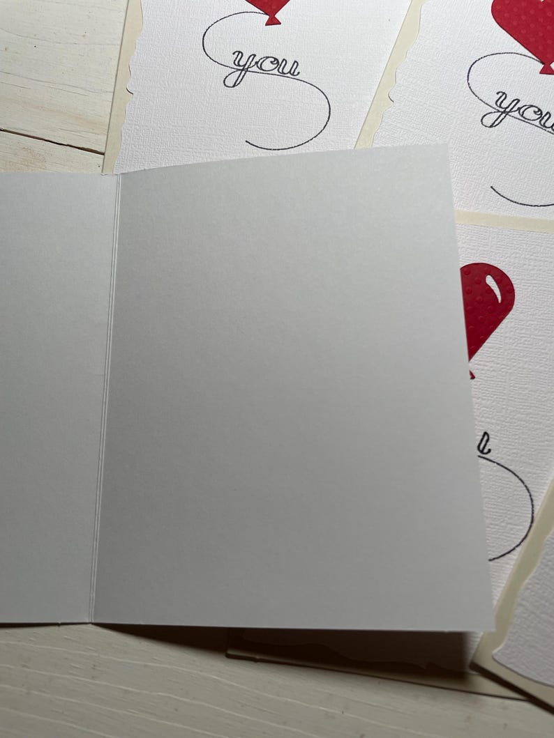 6 Unique Handmade Valentine Love Cards With Envelopes - Etsy