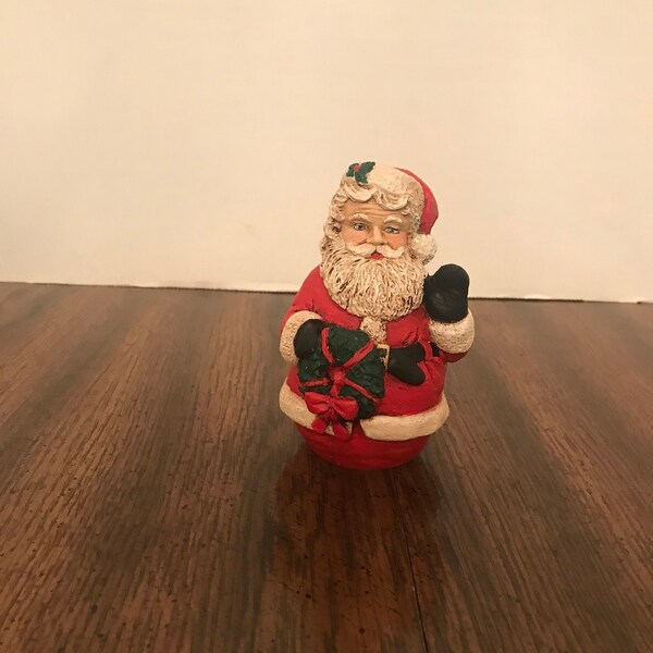 Roly Poly Santa - Etsy