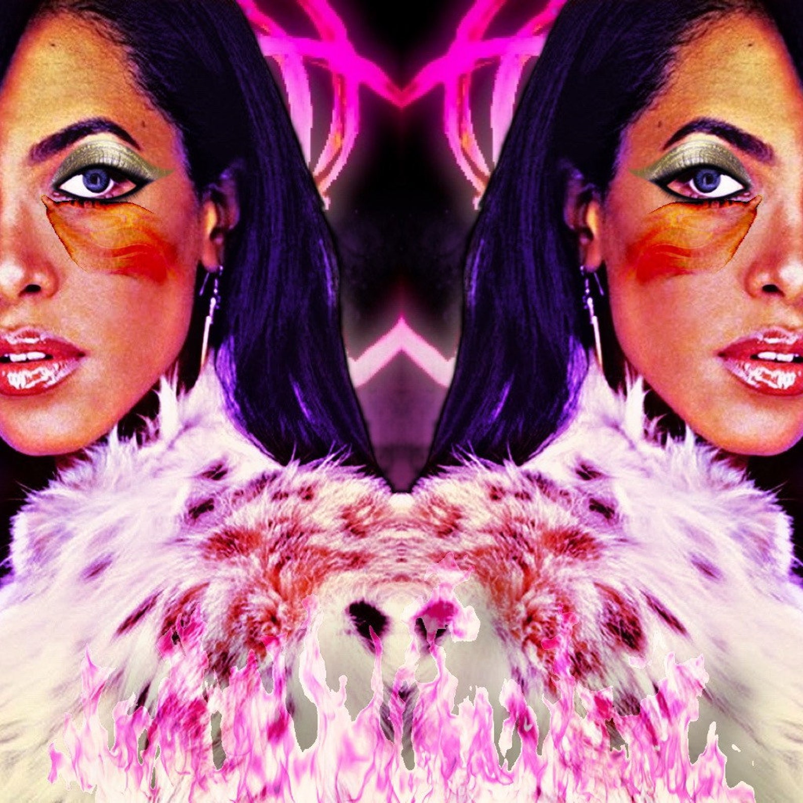 Aaliyah custom canvas print poster | Etsy