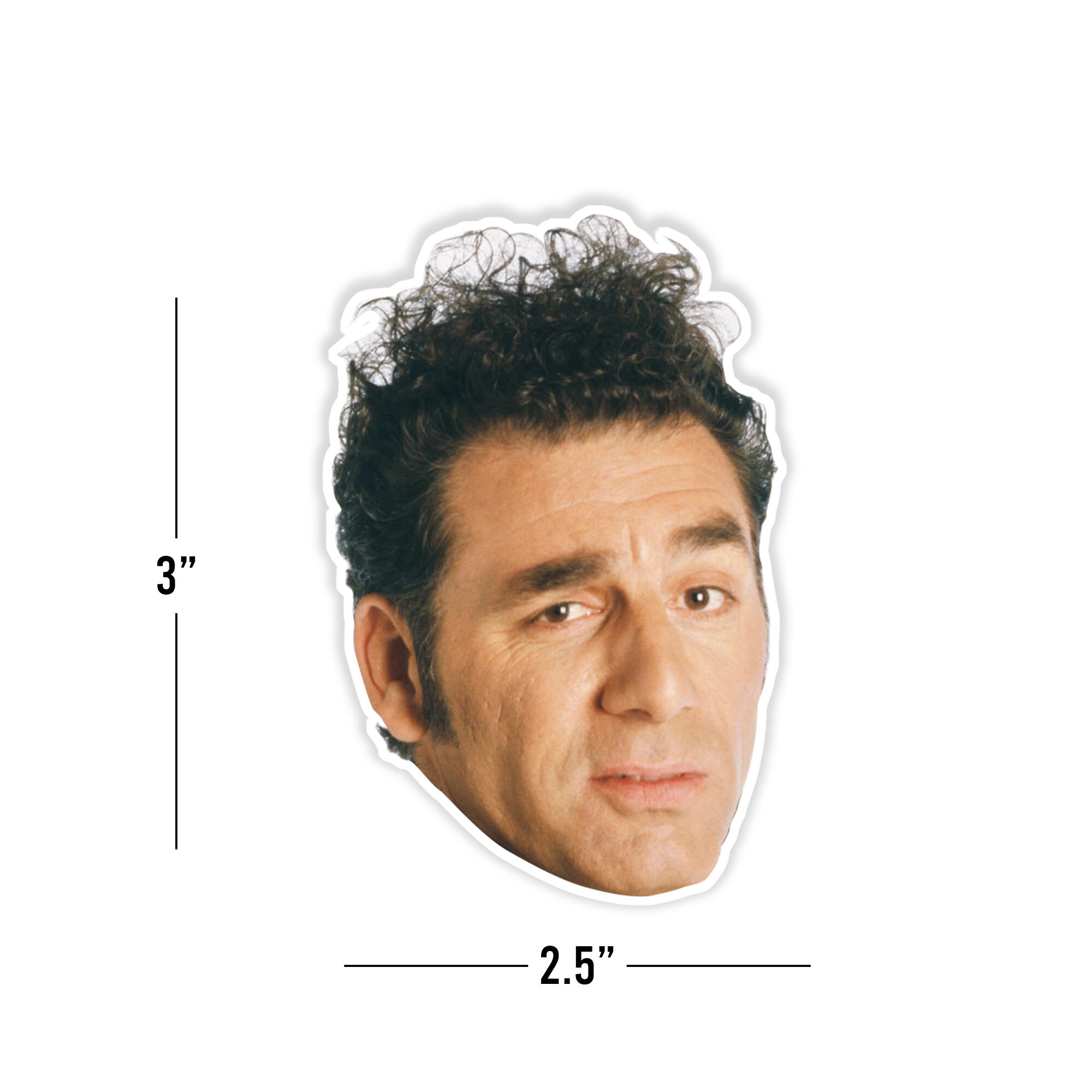Seinfeld Character Faces Bumper Sticker 4 x | Etsy