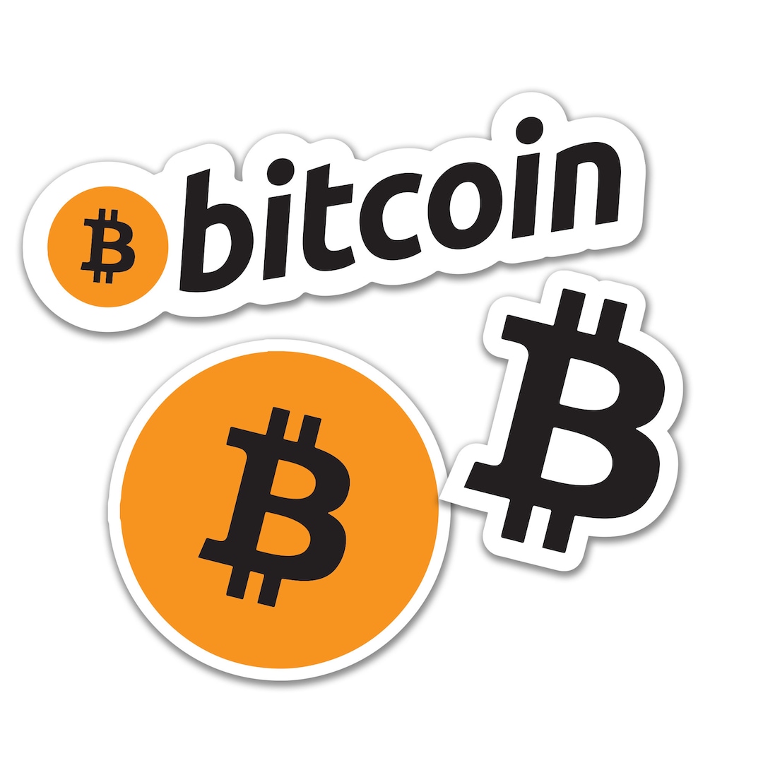 BITCOIN - Bumper Sticker Decal - 6 Mil - Etsy