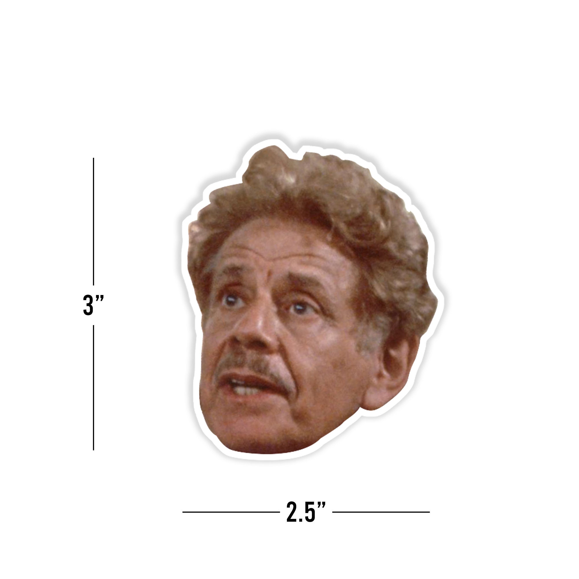 Seinfeld Character Faces Bumper Sticker 3 x - Etsy