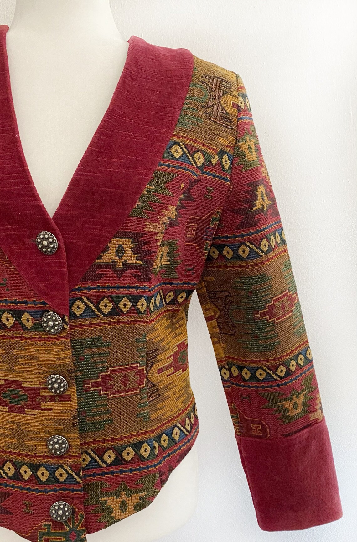 Vintage 1980s 80s New Frontier Western Jacket - Etsy