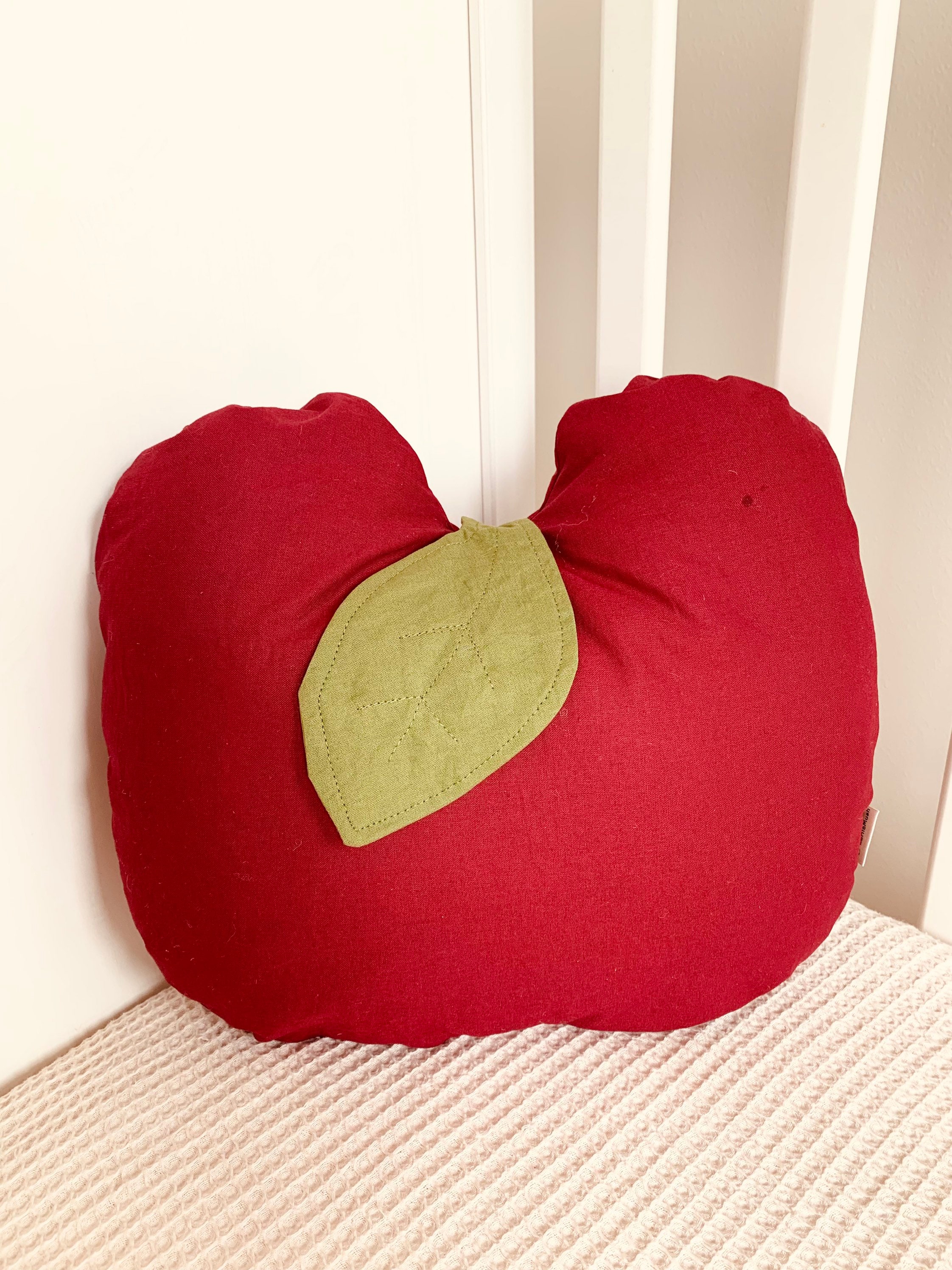 Fruit Pillow, Fruit Decorative Pillow, Apple Pear Lemon Nursery Pillow ...