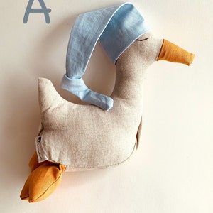 Duck Toy, Plush Duck, Little Sleepy Duck With Hat, Small Duck Pillow ...