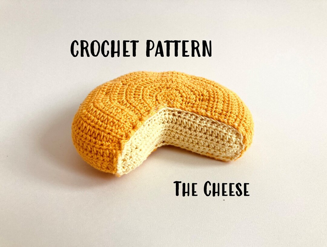 Cheese Crochet Pattern Crochet Cheese Pattern How to Crochet - Etsy