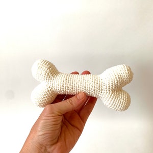 Crochet Bone Pattern, How to Crochet a Dog Bone, Bone Amigurumi Plush ...
