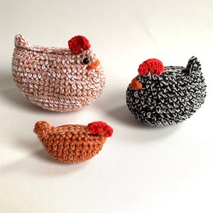 Chicken Crochet Pattern, Crochet Chicken Pattern, Stuffed Chicken ...