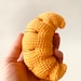 Croissant Crochet Pattern, Crochet Croissant Pattern, Crochet Food ...