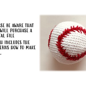 Crochet Baseball Pattern, How to Crochet a Baseball, Baseball Amigurumi ...