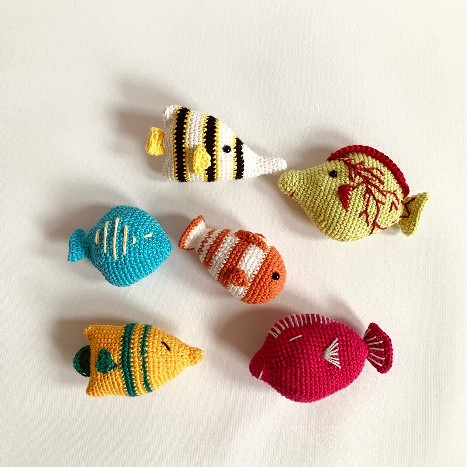 Crochet Pattern Fish PDF Fish Bundle Fish Crochet Pattern - Etsy