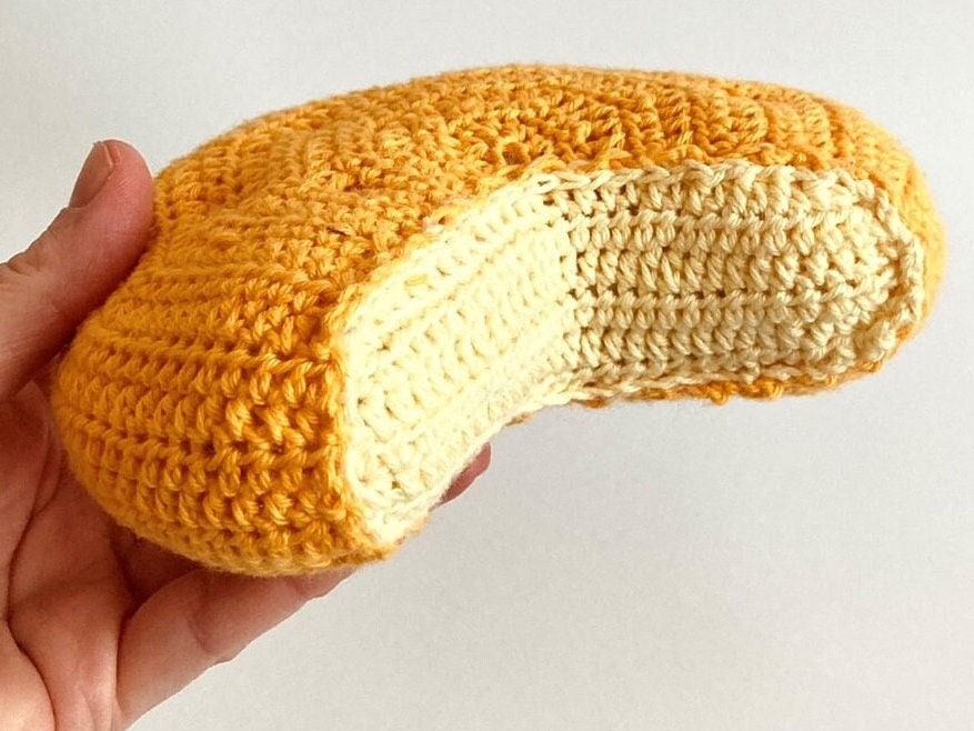 Cheese Amigurumi Crochet Pattern, Play Food Plush (PDF Pattern) - Etsy