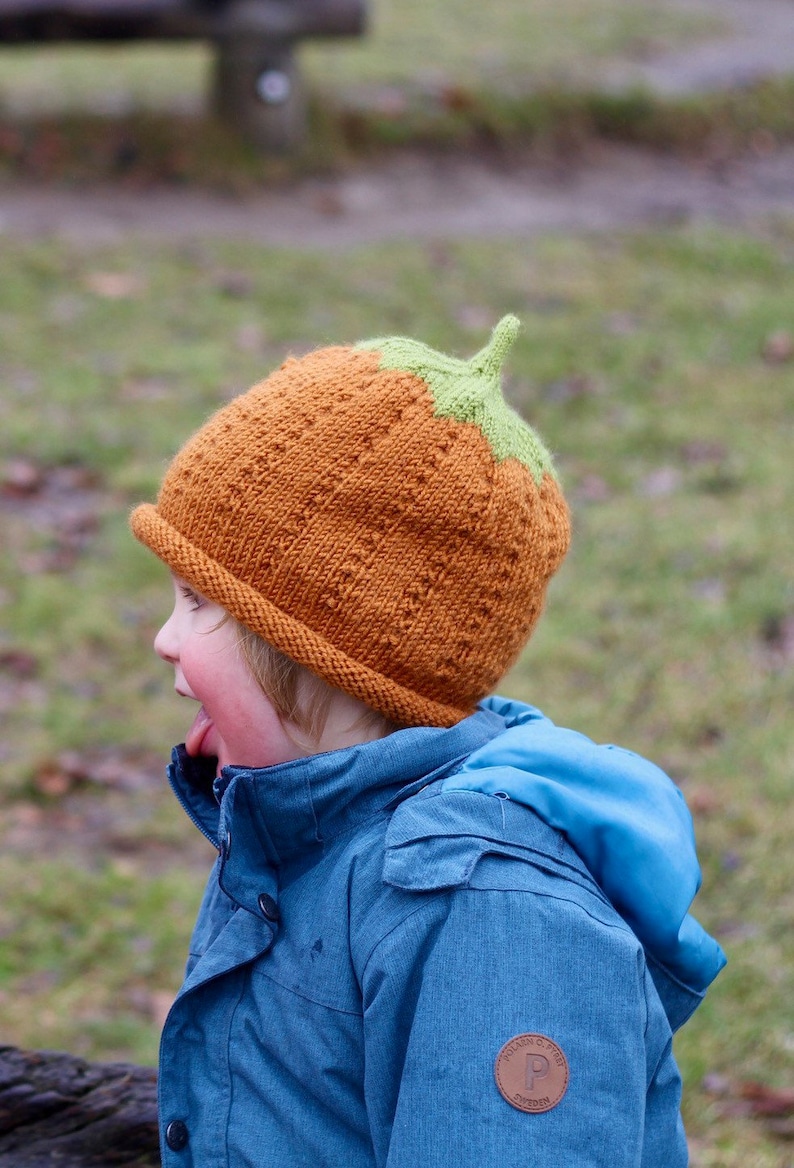 Pumpkin Hat Knitting Pattern: All Sizes (PDF Pattern) - Etsy