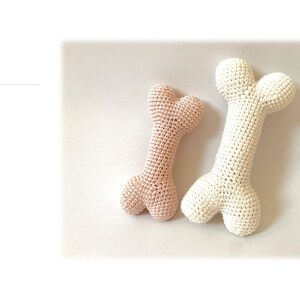Crochet Bone Pattern, How to Crochet a Dog Bone, Bone Amigurumi Plush ...