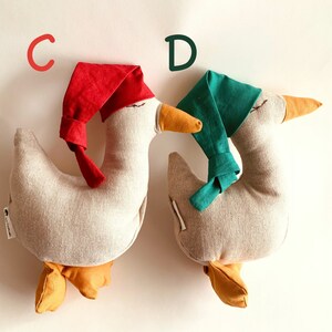 Duck Toy, Plush Duck, Little Sleepy Duck With Hat, Small Duck Pillow ...