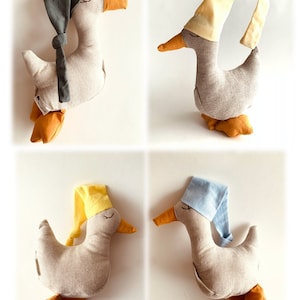 Duck Toy, Plush Duck, Little Sleepy Duck With Hat, Small Duck Pillow ...