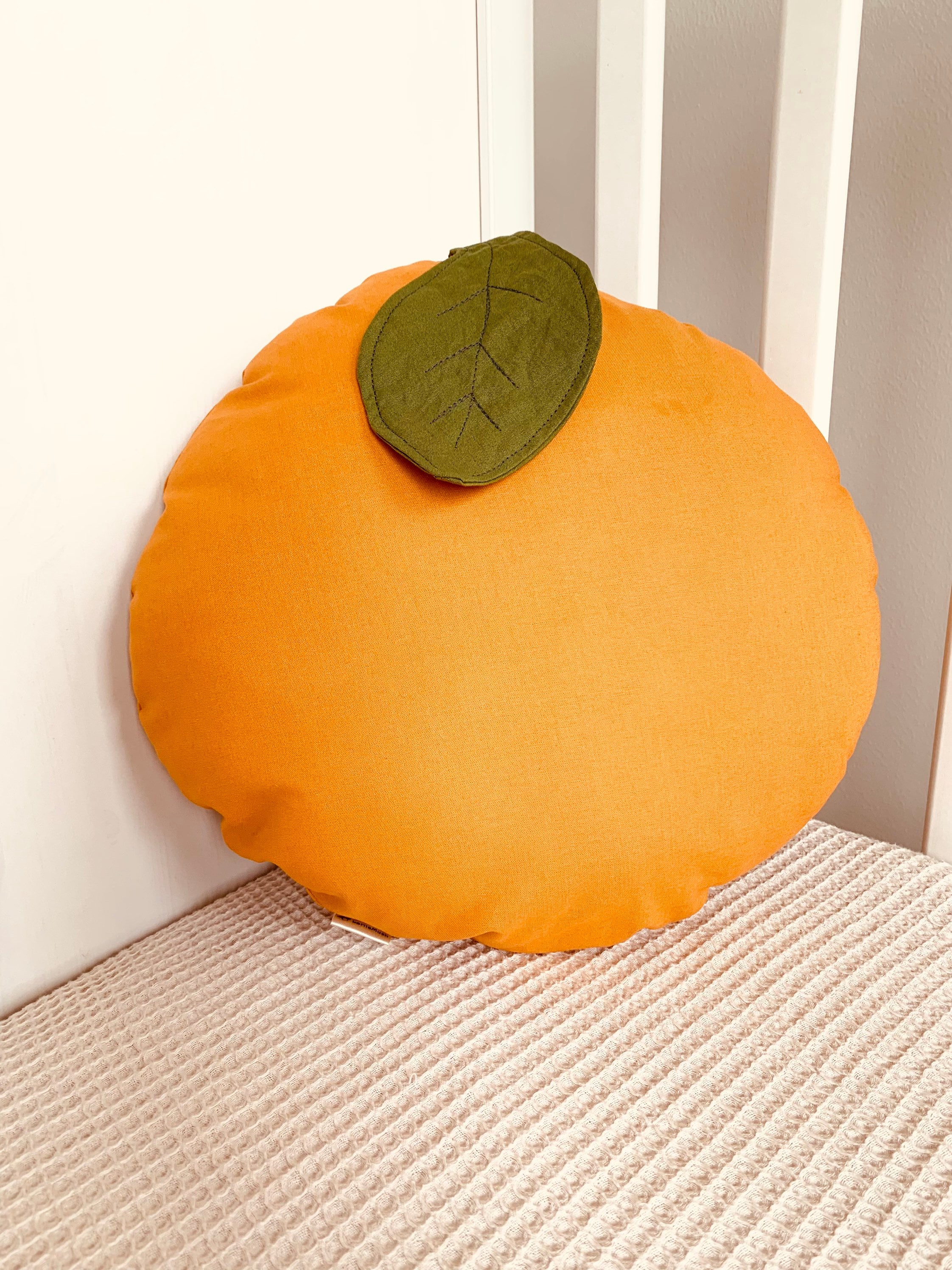 Orange Pillow Orange Shaped Pillow for Nursery Fruit Shaped | Etsy