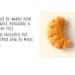 Crochet Croissant Pattern, Amigurumi Plush Play Food (PDF Pattern) - Etsy