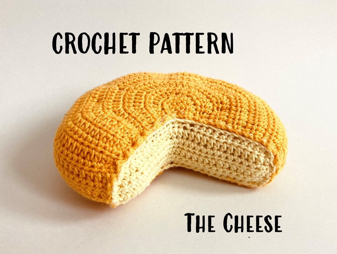 Cheese Crochet Pattern, Crochet Cheese Pattern, How to Crochet Cheese ...