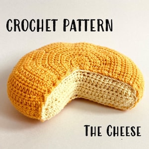 Cheese Crochet Pattern, Crochet Cheese Pattern, How to Crochet Cheese ...