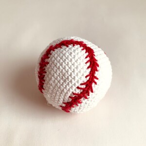 Crochet Baseball Pattern, How to Crochet a Baseball, Baseball Amigurumi ...
