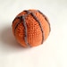 Crochet Basketball Pattern, How to Crochet a Basketball, Basketball ...