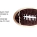 Football Crochet Pattern, Crochet Football Pattern, How to Crochet a ...