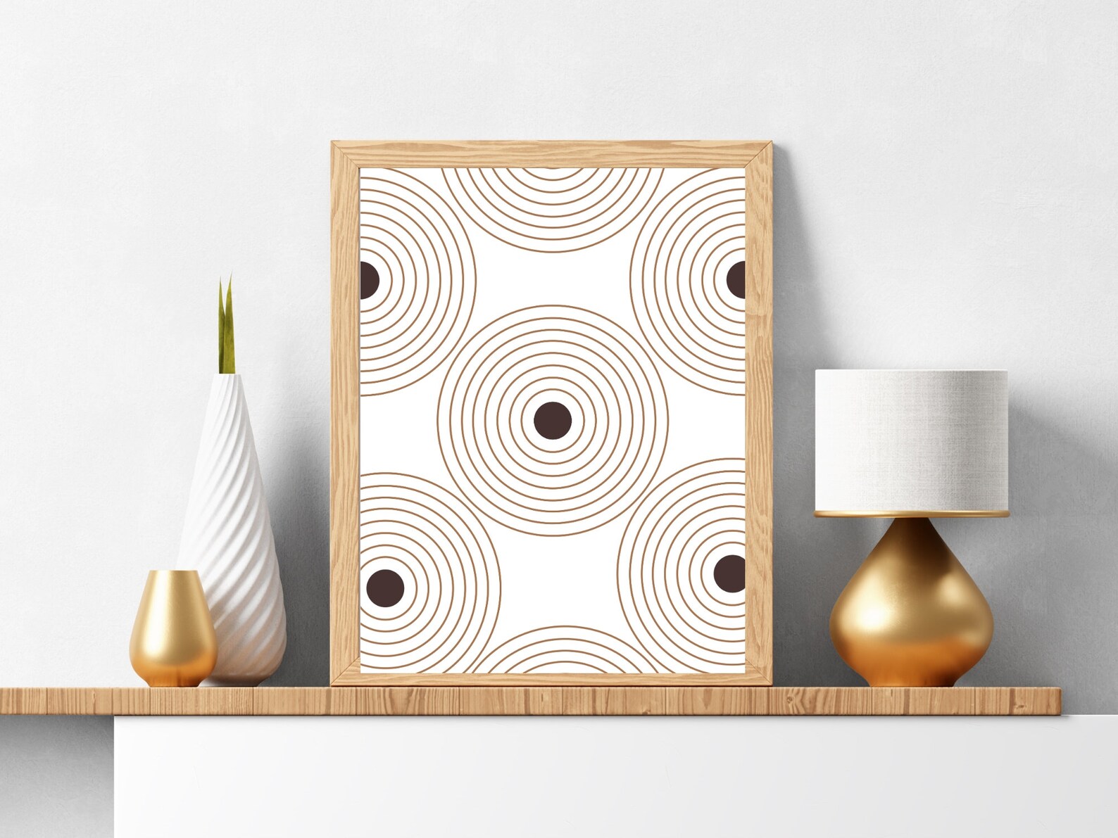 Retro Minimalist Wall Art Printable, Printable Wall Art, Retro Wall Art ...